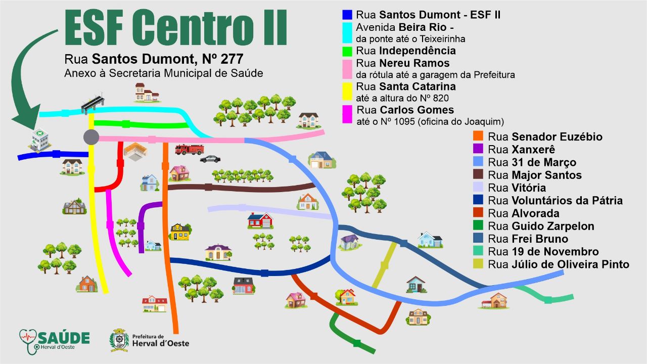 ESF Centro 2 iniciou atendimento nesta segunda-feira (07) em Herval d ...